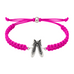 Dance Ballet Rope Bracelet with a Ballet Slipper Charm - SPORTYBELLA