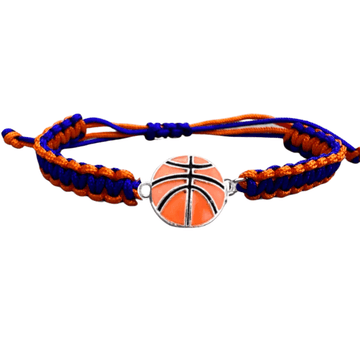 Basketball Bracelets With a Customizable Charm - SportyBella