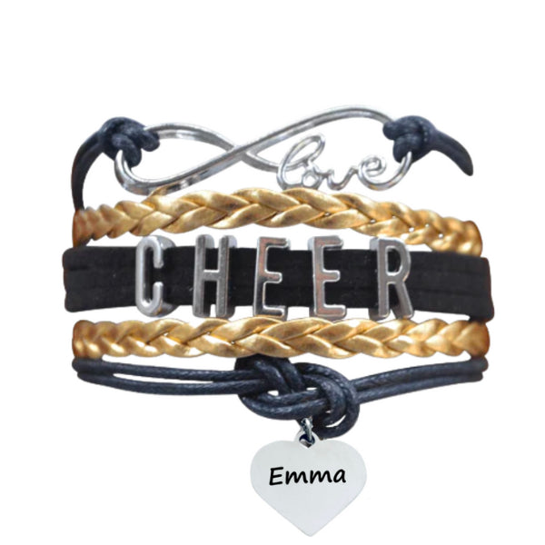 Cheer Bracelets - Customizable Charms - USA Made - SportyBella