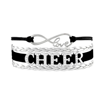 Cheer Bracelets - Customizable Charms - USA Made - SportyBella