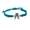 Dance Ballet Rope Bracelet with a Ballet Slipper Charm - SportyBella
