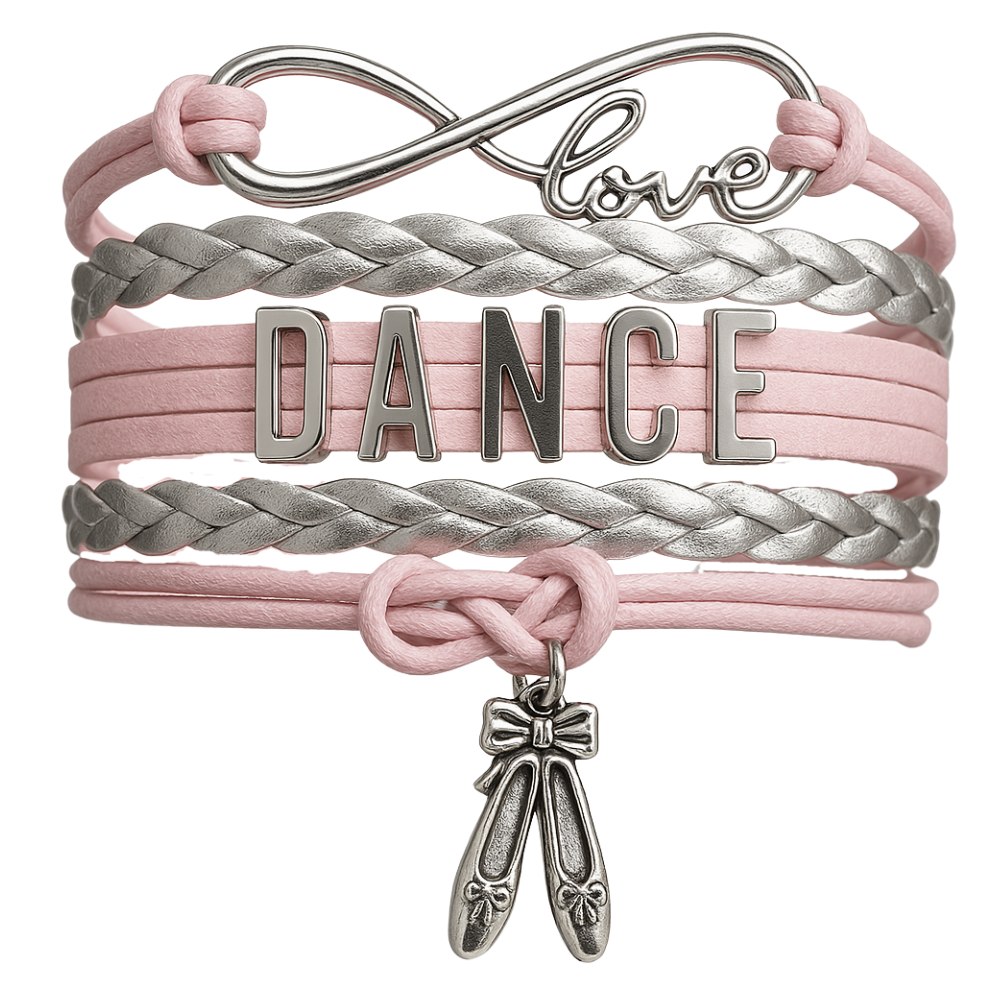 Dance Bracelets with Custom Charms - USA Made - SportyBella