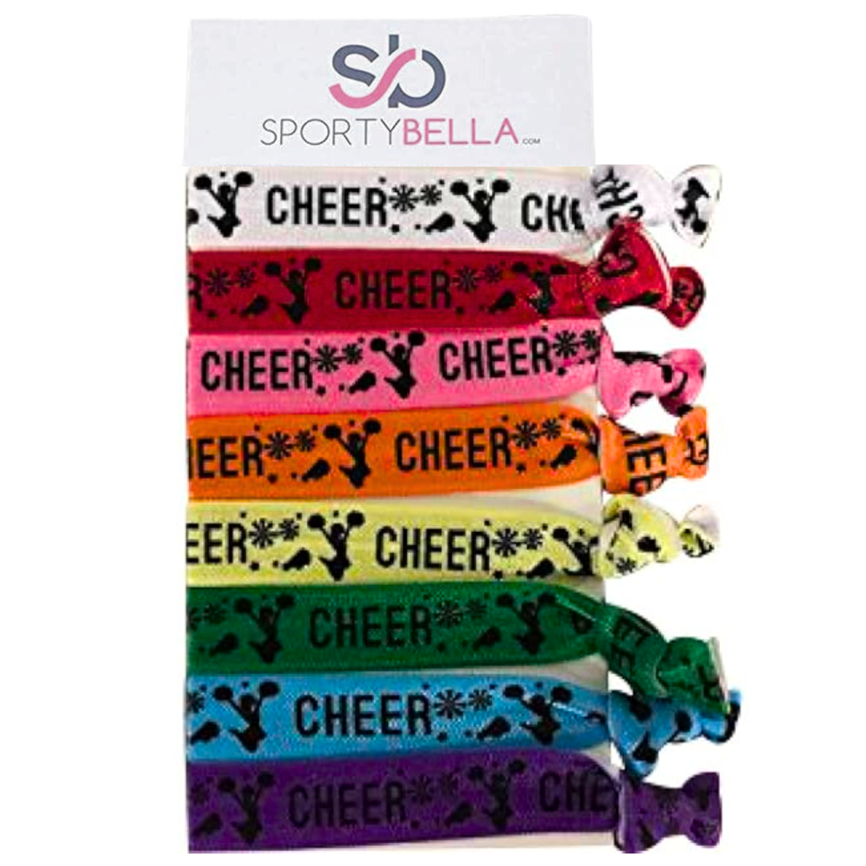 Cheer Hair Accessories - Cheer Hair Ties, Scrunchies - SportyBella