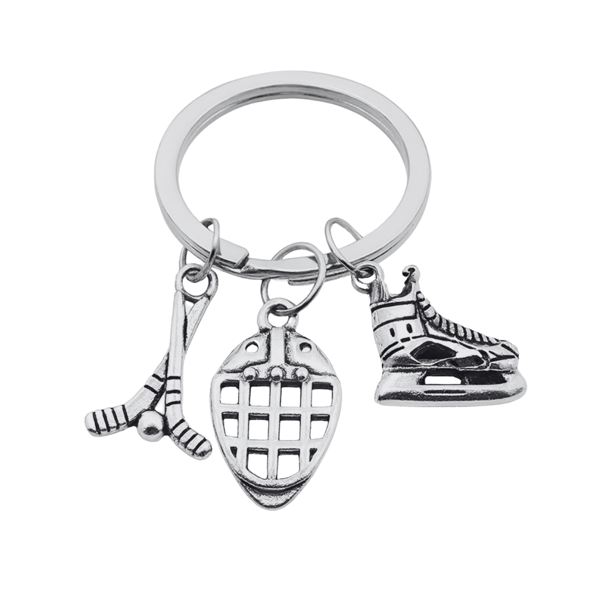 Ice Hockey Goalie Keychain - Pick Charm