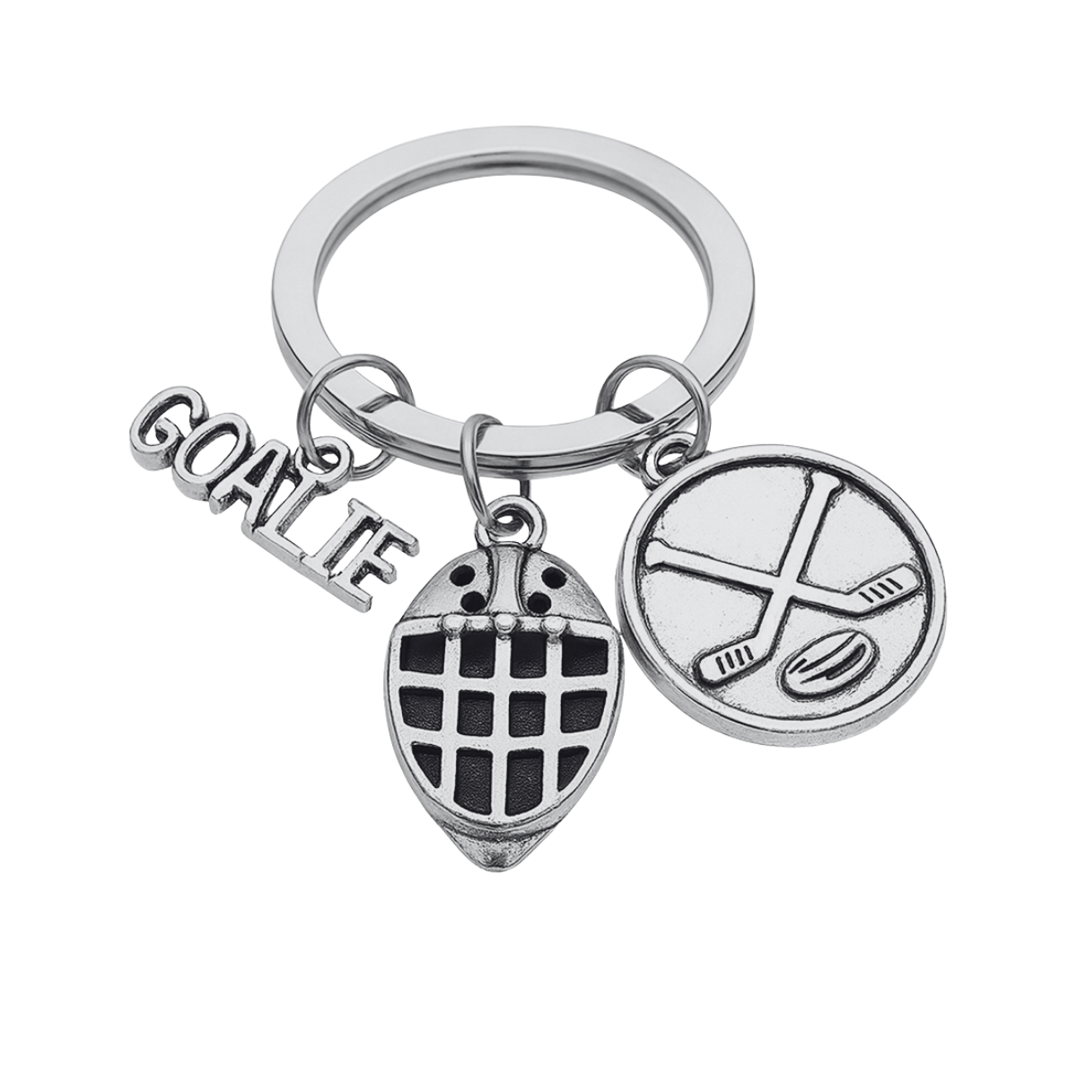 Ice Hockey Goalie Keychain - Pick Charm