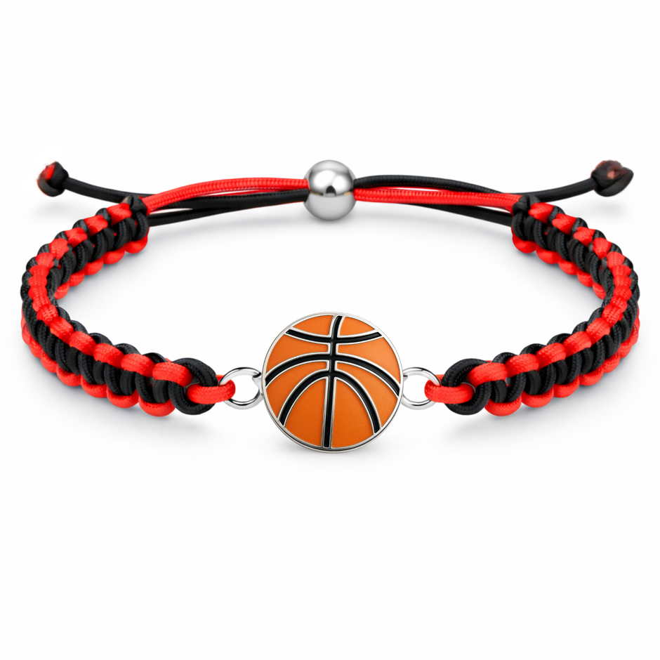 Basketball Bracelets — Custom Team Colors