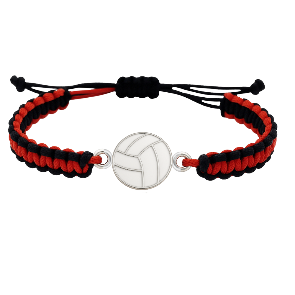 Multi-Colored Volleyball Rope Bracelet - Pick Colors | SportyBella