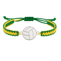 Multi-Colored Volleyball Rope Bracelet - Pick Colors | SportyBella