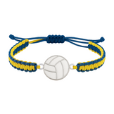 Multi-Colored Volleyball Rope Bracelet - Pick Colors | SportyBella