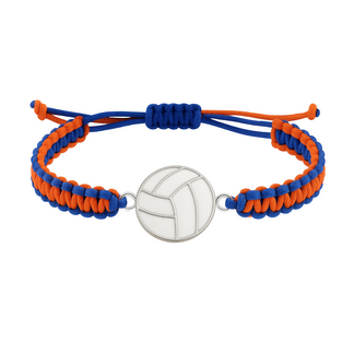 Multi-Colored Volleyball Rope Bracelet - Pick Colors | SportyBella