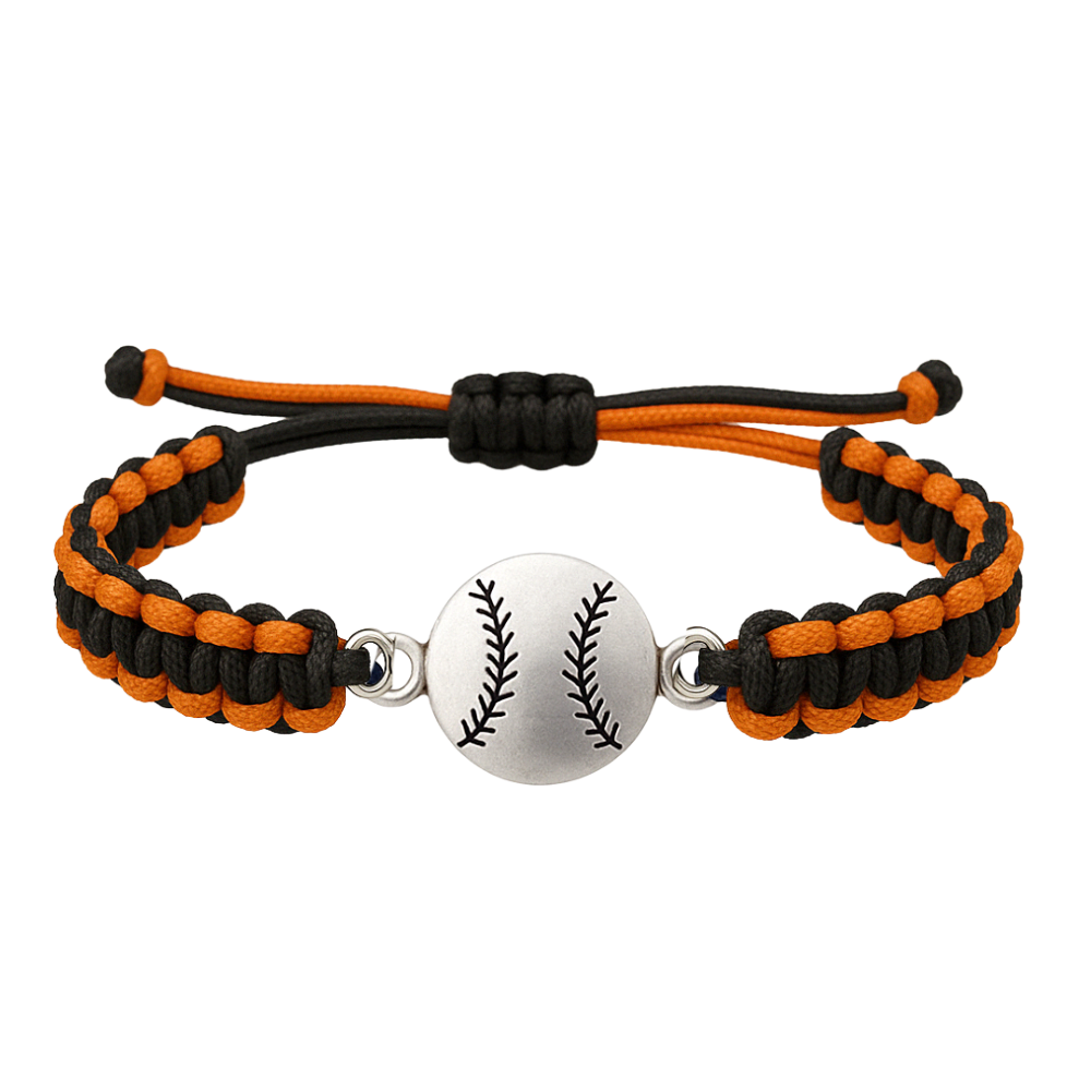 Multi-Colored Baseball Rope Bracelet - Pick Colors | SportyBella