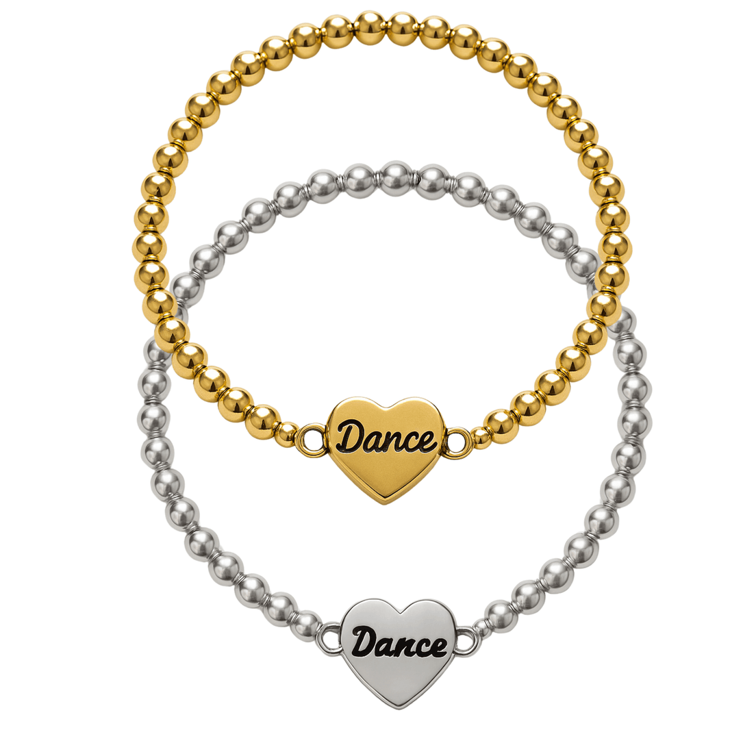 Dance Bracelets with Custom Charms - USA Made - SportyBella