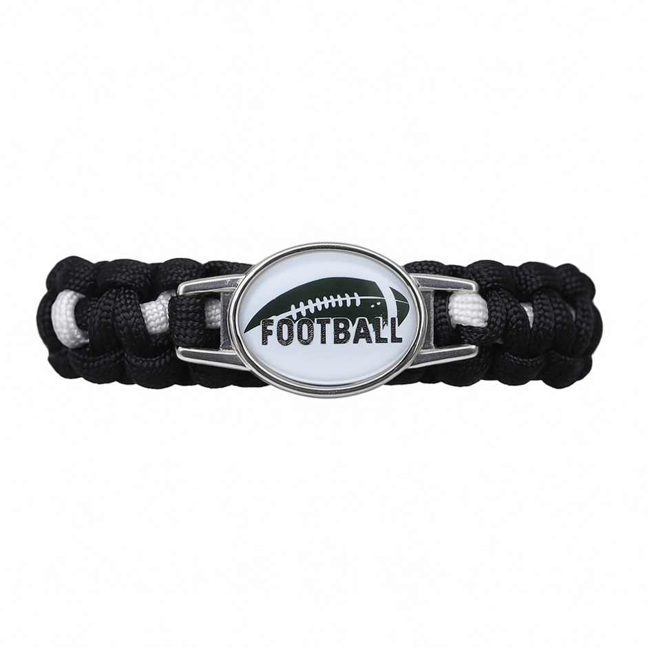 Personalized Football Bracelets - Football Gifts - Sportybella