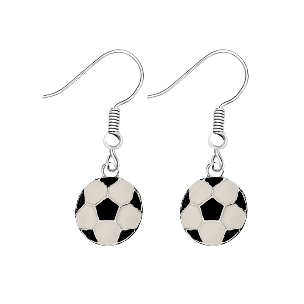 Soccer Earrings - Soccer Gifts - USA Made - SportyBella