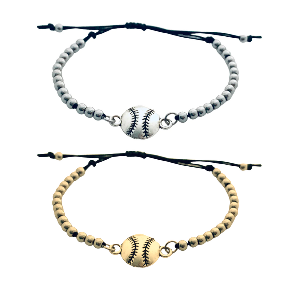 Softball Bracelets with Custom Charms - Made in USA - SportyBella