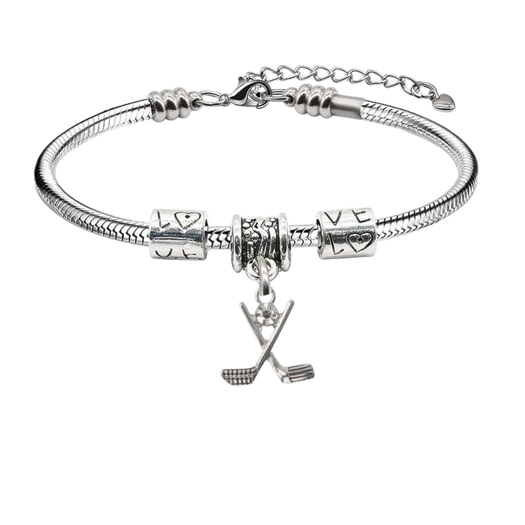 Golf Love Charm Bracelet- Pick Style
