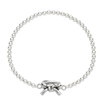 Martial Arts Beaded Charm Belt Bracelet