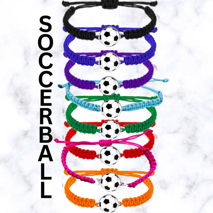 Soccer Bracelets with Custom Charms - USA Made - SportyBella