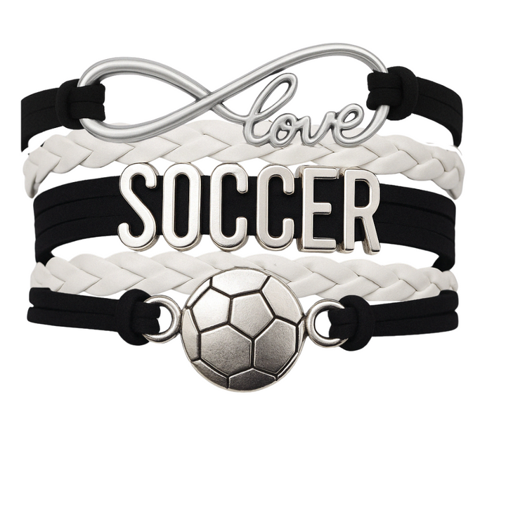 Soccer Bracelets with Custom Charms - USA Made - SportyBella