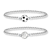 Soccer Bracelets with Custom Charms - USA Made - SportyBella