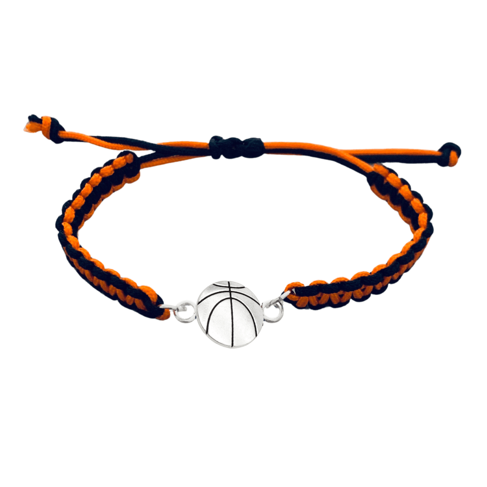 Basketball Bracelets With a Customizable Charm - SportyBella