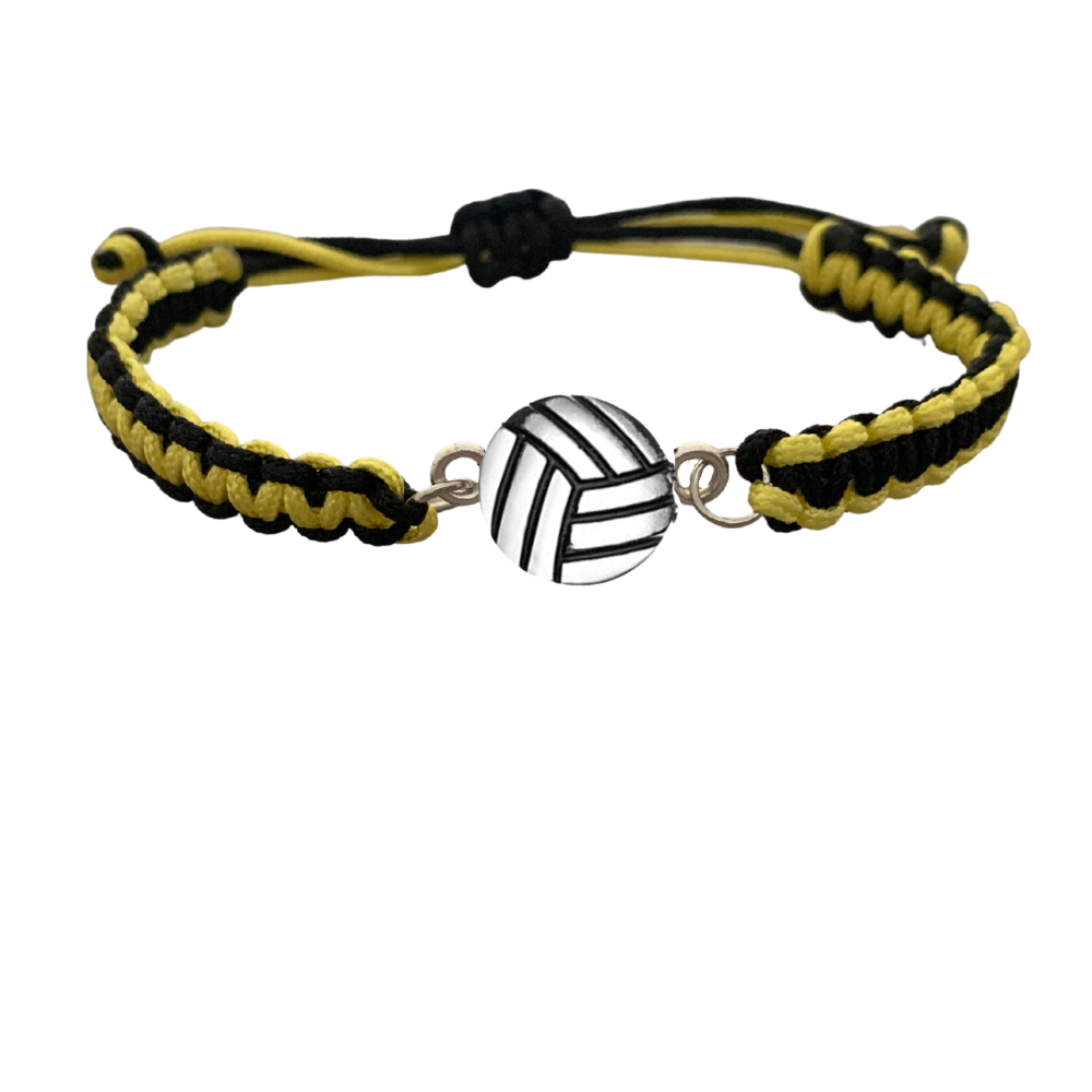 Multi-Colored Volleyball Rope Bracelet - Pick Colors | SportyBella