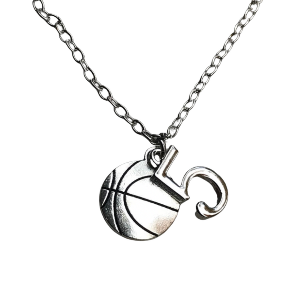 Basketball Necklaces - Personalized Necklaces by SportyBella