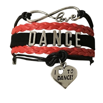 Dance Bracelets with Custom Charms - USA Made - SportyBella