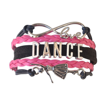 Dance Bracelets with Custom Charms - USA Made - SportyBella
