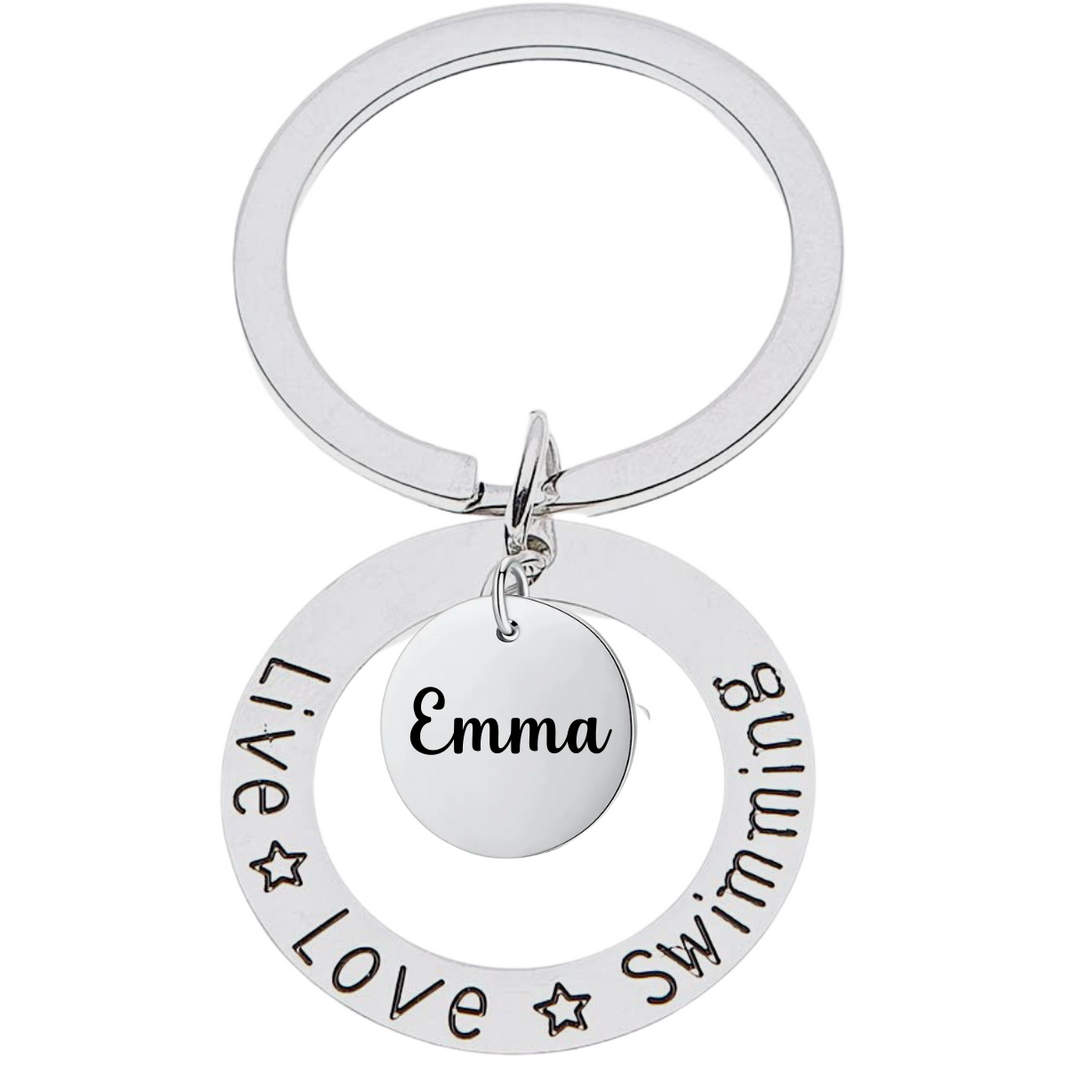 Personalized Swimming Gifts - Customizable Charms - SportyBella